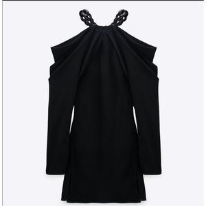Zara | Dresses | Zara Limited Edition Black Chain Dress | Poshmark